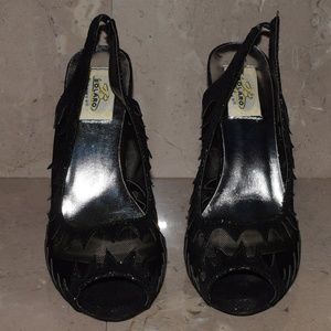 Summer Rio | Shoes | Bolaro By Summer Rio Mesh And Glitter Heels | Poshmark